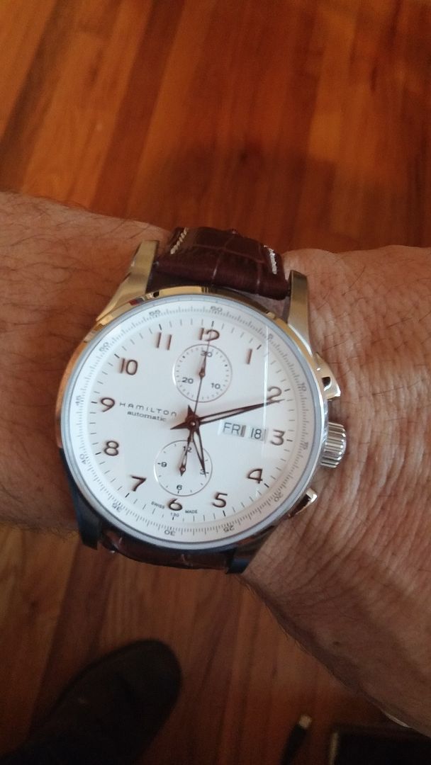 FS: Hamilton Jazzmaster Maestro Auto Chrono H32766513 | WatchUSeek Watch Forums