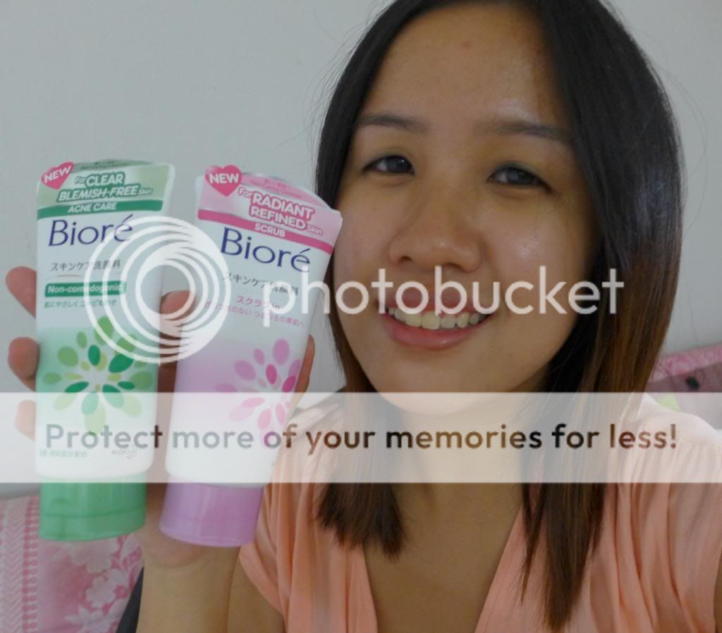 Sponsored Review: Biore Acne Clear Cleanser & Biore Facial Scrub ...