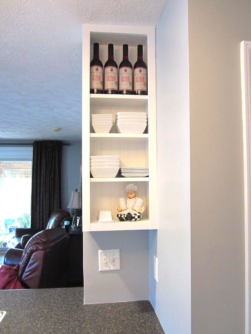 How to Build a Simple Kitchen Cabinet for Open Display | Home Staging ...